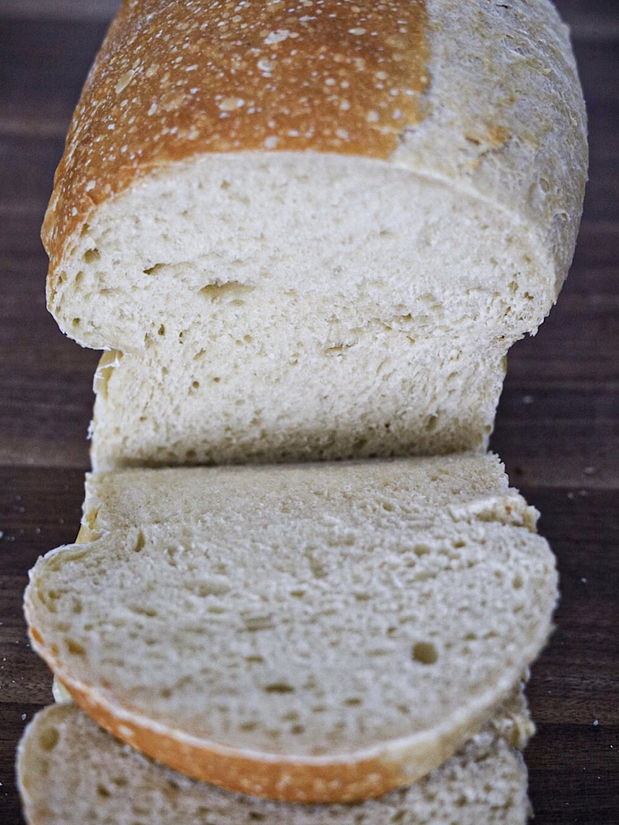Easy Crustless Sourdough Sandwich Bread - Simple is Gourmet