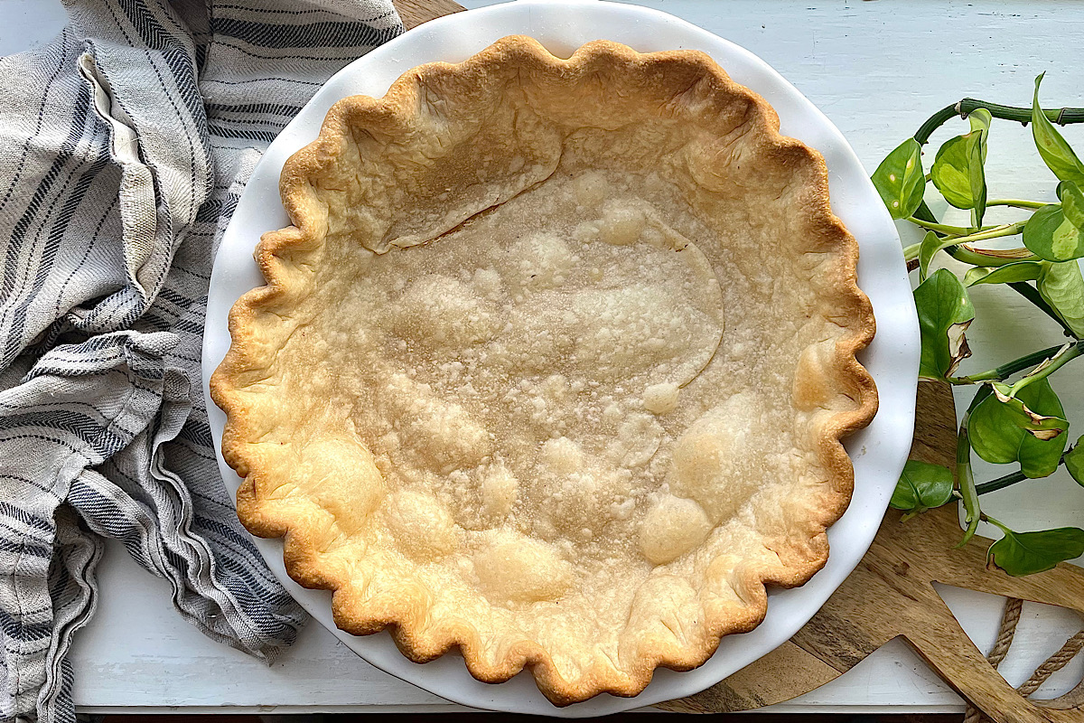 Easy Buttery Sourdough Pie Crust - Simple is Gourmet