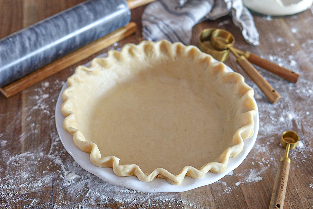 Easy Buttery Sourdough Pie Crust - Simple is Gourmet