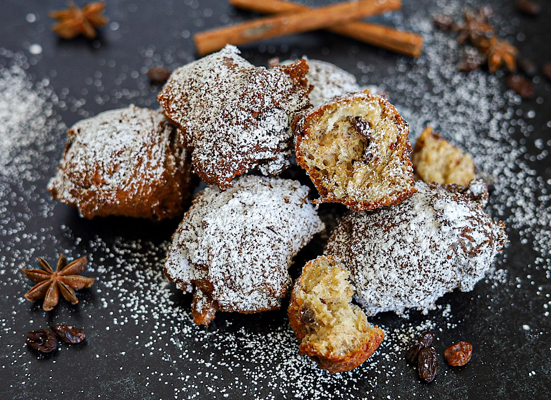 The Best Sourdough Oliebollen (Dutch Donuts) - Simple is Gourmet