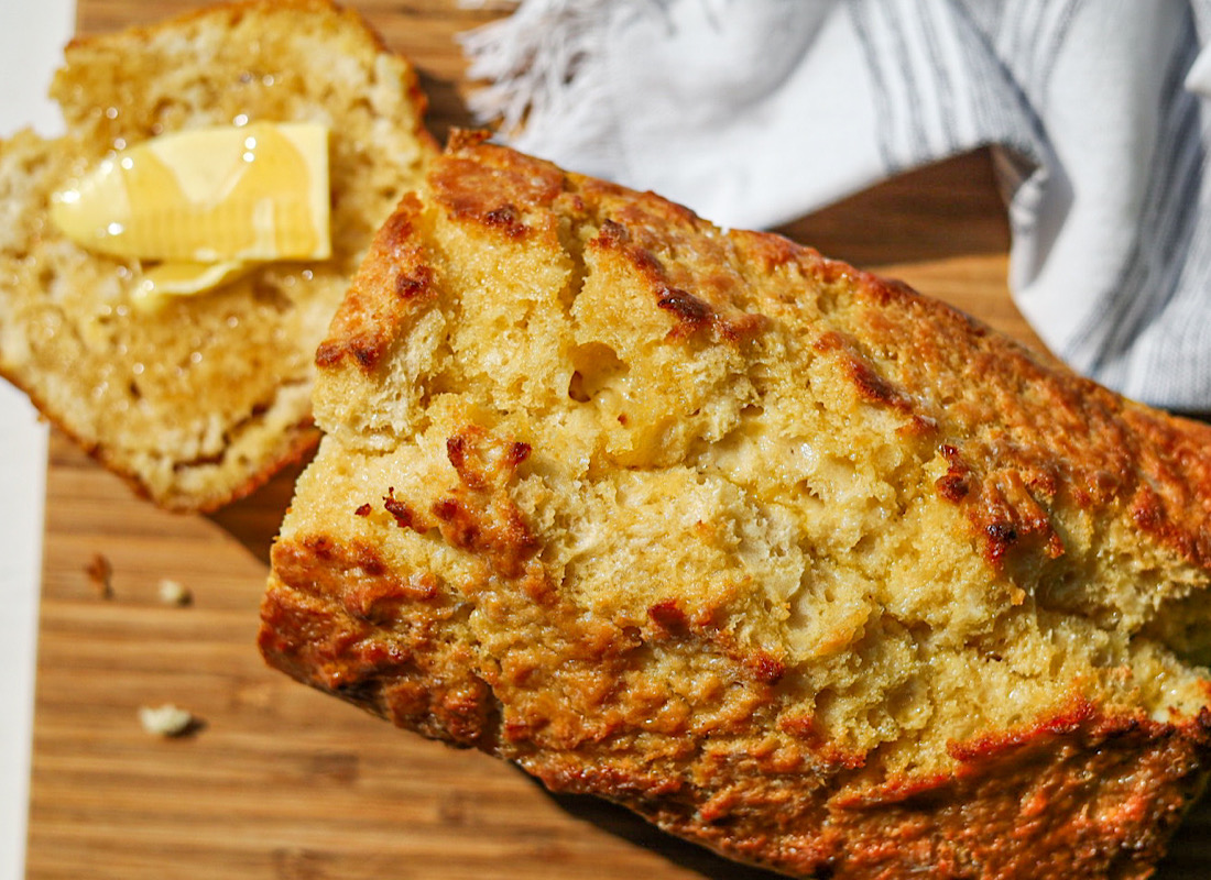 The Best Beer Bread Ever - Simple is Gourmet
