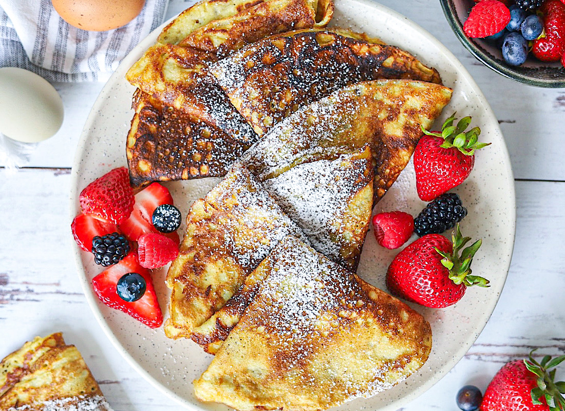 The Best Sourdough Crêpes - Simple is Gourmet