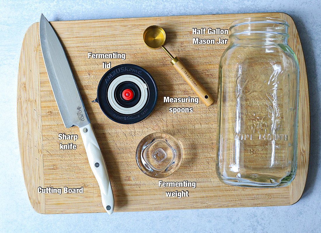 Easy Step by Step Fermented Garlic Dill Pickles - Simple is Gourmet