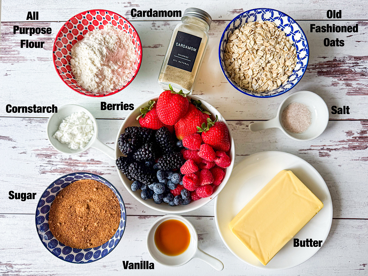 The Best Fruit Crisp Recipe - Simple is Gourmet